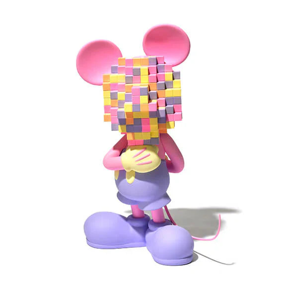 Mickey Mouse (mosaic art style) 40cm Tall (Macaron Color)