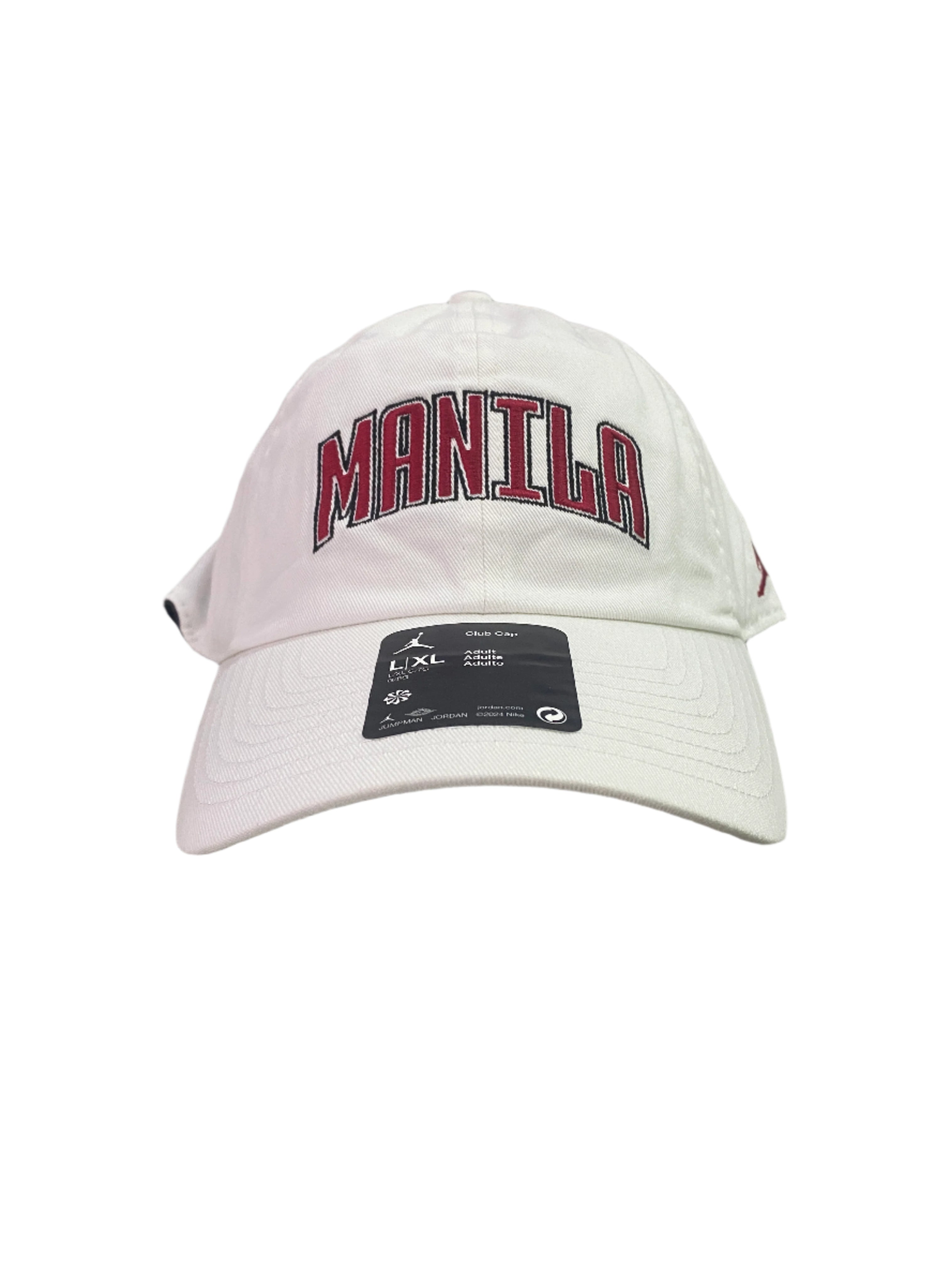 Jordan Club Unstructured Manila Hat White