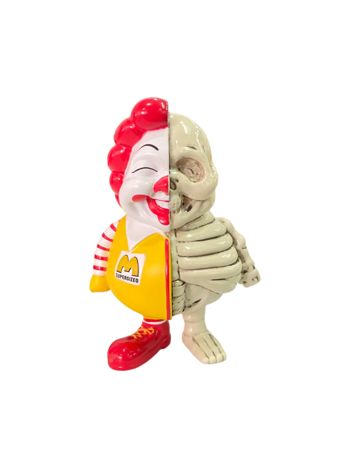 Ron English Popaganda Secret Base Mc Supersized (Half X-Ray) 4" Mini V