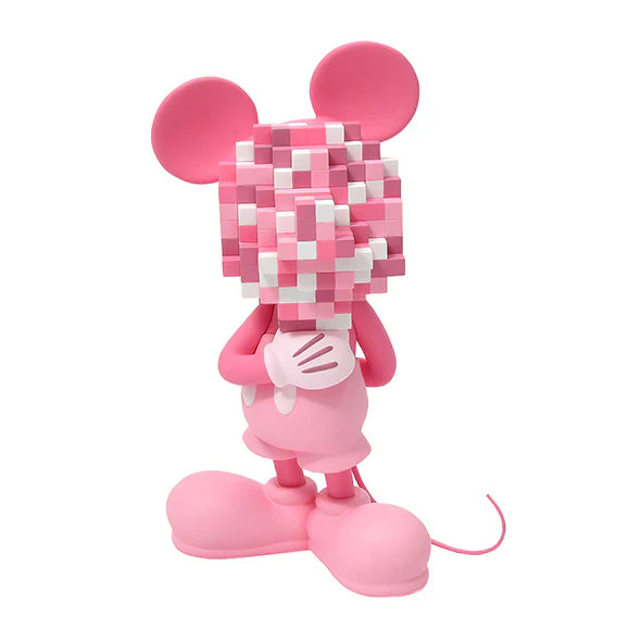 Mickey Mouse (mosaic art style) 40cm Tall (Pink)