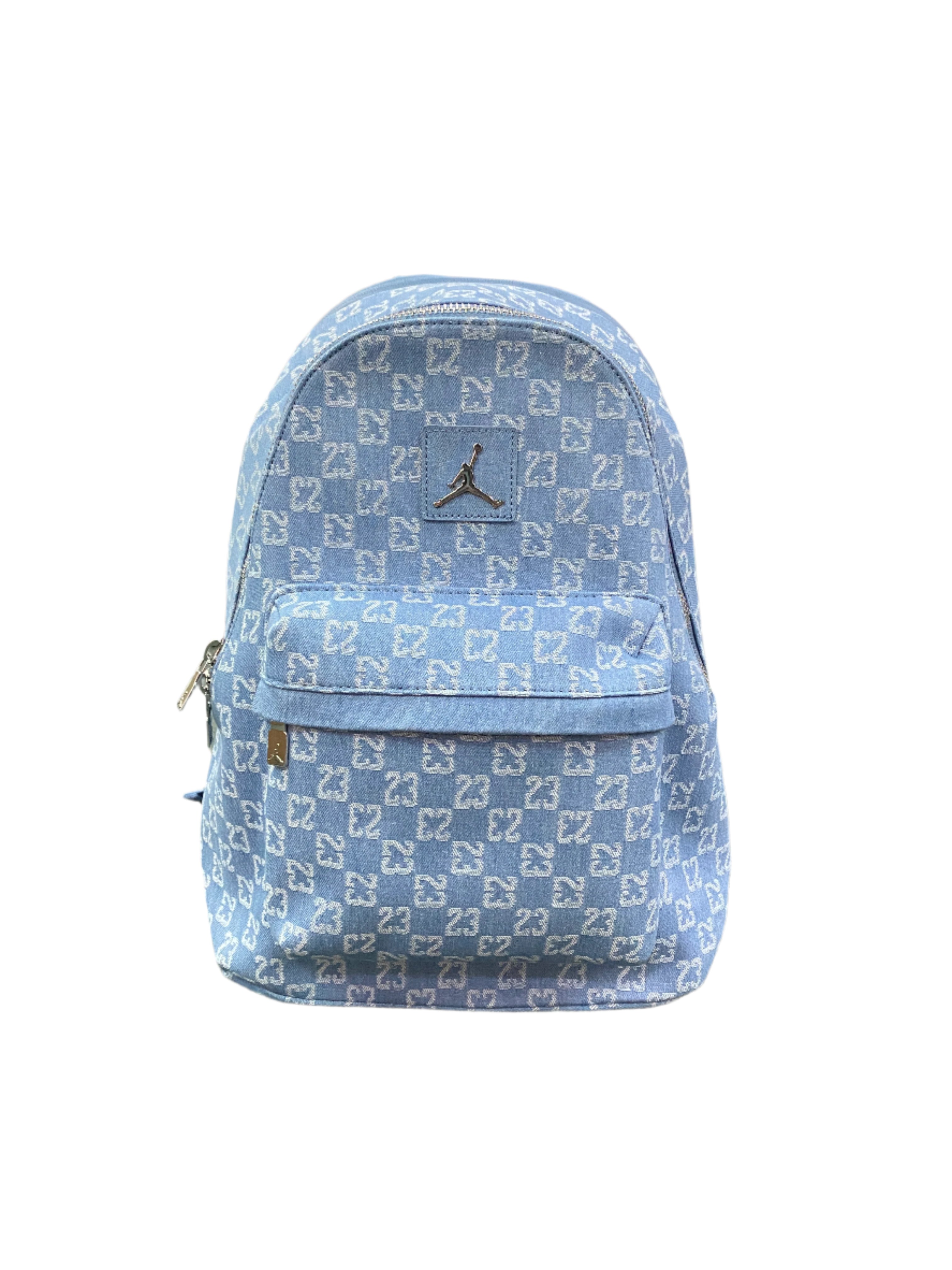 Jordan Monogram Denim Backpack Blue