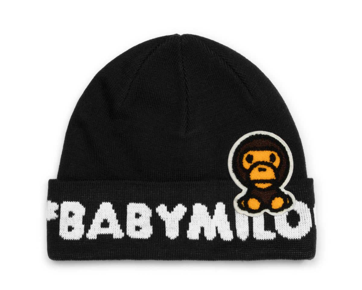 BABY MILO STORE Baby Milo Knit Cap Black