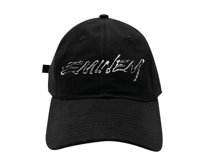 Eminem Chrome Logo Dad Hat Black