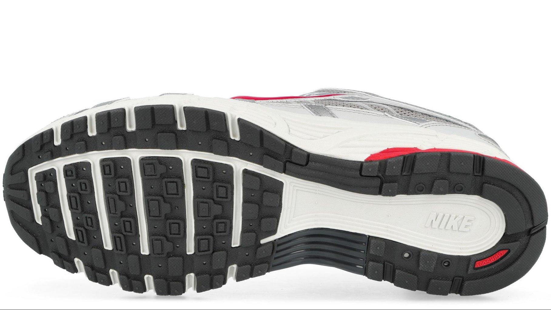 Nike P-6000 Grey Fire Red
