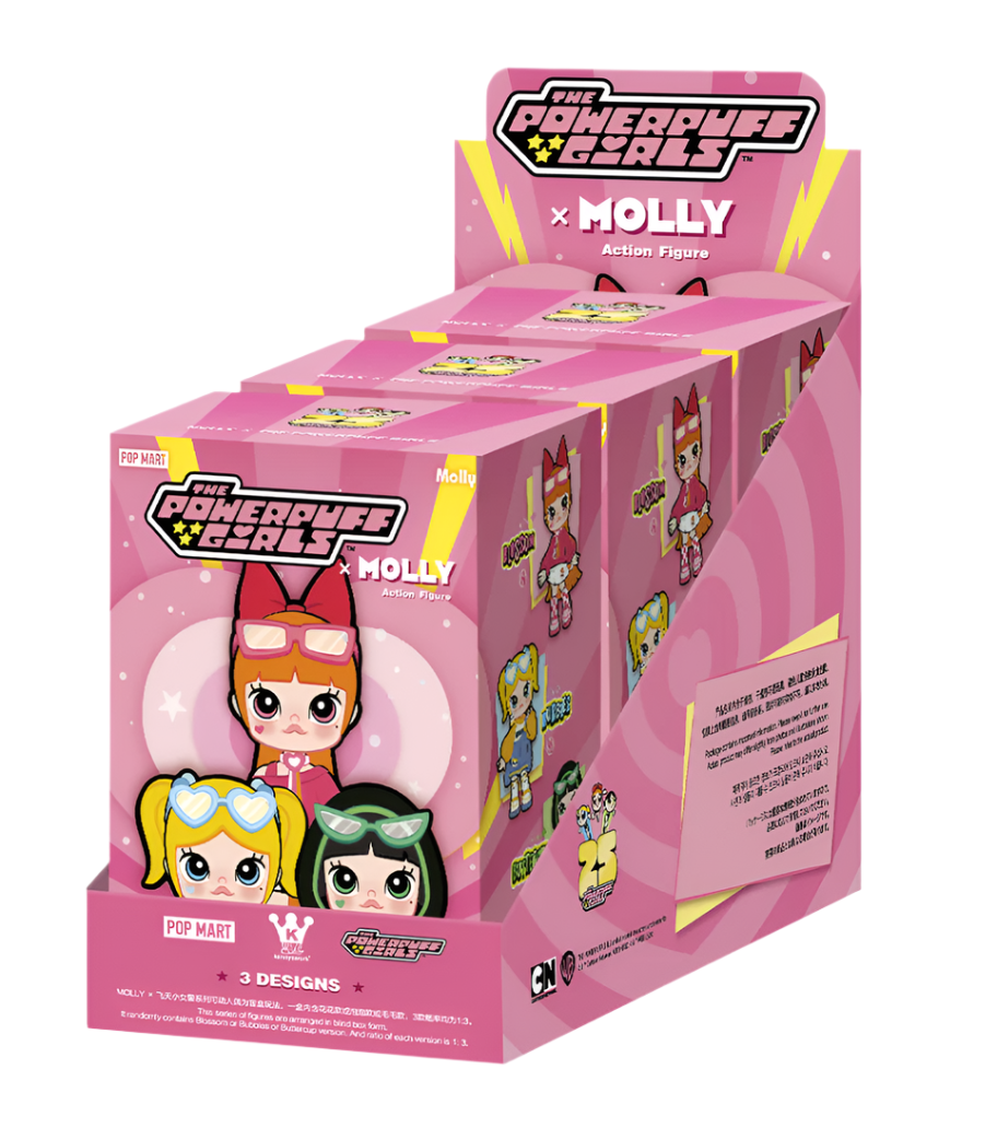 MOLLY × The Powerpuff Girls Series Action Figure Blind Box (Sold per p