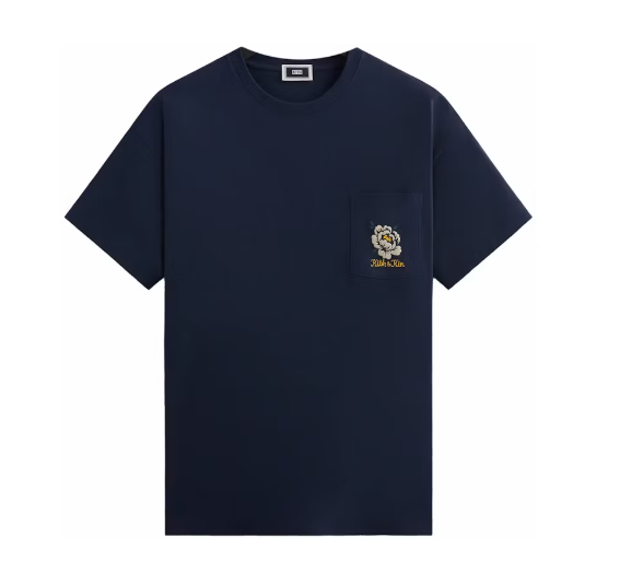 Kith Peony Pocket Tee Nocturnal